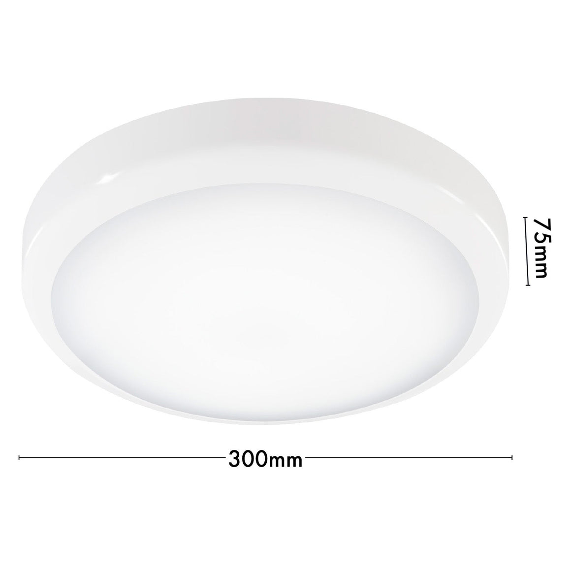Abbey 23W Oyster LED Ceiling Light – Verve Lighting